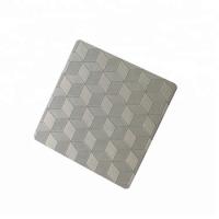 China Stamping Embossed Stainless Steel Sheet AISI 304 316L 201 Material for sale