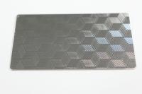 China 309 Embossed Surface Stainless Steel Sheet 1000mm-1500mm  Tolerance ±0.02mm for sale