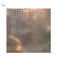 China 304 SS Stainless Steel Chequered Plate For Interior Decoration for sale