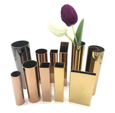 China Welded Round Ss Decorative Pipe Tubes 201 430 304 316 For Furniture Stainless Steel for sale