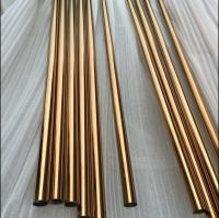 China Welded Round Ss Decorative Pipe Tubes 201 430 304 316 For Furniture Stainless Steel for sale
