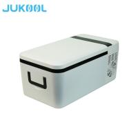 China CE Certified 15L 45W Mini Car Fridge Portable Compressor Cooler Freezer for Car Home Camping for sale
