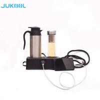 China Portable 12V 24V 800ML Electric Car Kettle Stainless Steel Water Heater for sale