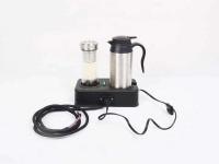 China Portable 12V 24V 800ML Electric Car Kettle Stainless Steel Water Heater for sale