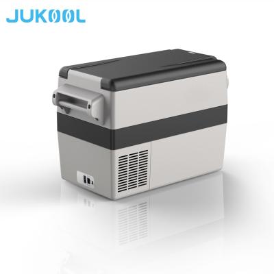 China LCD Display AC220V 42L Mini Fridge For Car for sale