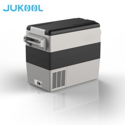 China 52L Car Mounted Refrigerator 12/24V DC Fast Freezing to -20°C Portable Compressor Fridge for sale