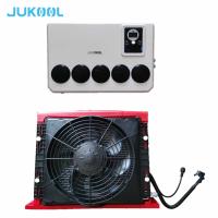 China 950W 24V 9000BTU Truck Parking Air Conditioner Split Type Back Wall Mounted for sale