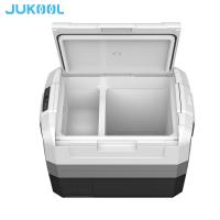 China Matt Black 24V 55L Outdoor Mini Refrigerator for sale