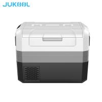 China Matt Black 24V 55L Outdoor Mini Refrigerator for sale