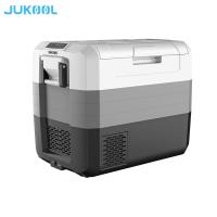China Matt Black 65L 60W 12V Portable Fridge for sale