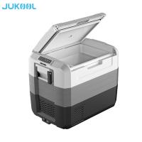China Matt Black 65L 60W 12V Portable Fridge for sale