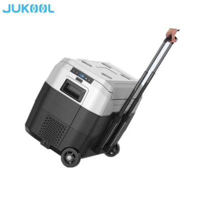China 50L Car Mounted Refrigerator DC12V 24V Portable Fast Freezing Compressor Fridge for sale