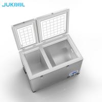 China DC24V Dual Zone 100L Car Mounted Refrigerator for sale