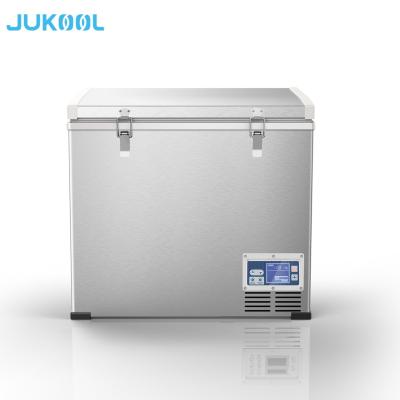China Dual Zone 70W 95L Car Mounted Refrigerator for sale