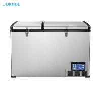 China 125L Dual Zone R134a Car Mounted Refrigerator for sale