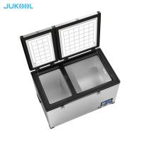 China 125L Dual Zone R134a Car Mounted Refrigerator for sale
