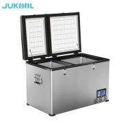 China 125L Dual Zone R134a Car Mounted Refrigerator for sale