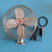 China Steel 8inch 3 Speed Adjustable 24V Car Fan for sale
