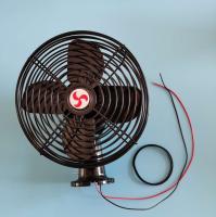 China Steel 8inch 3 Speed Adjustable 24V Car Fan for sale