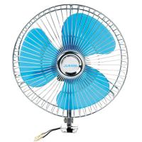 China ISO 10 Inch 24V Electric Oscillating Car Cooling Fan with Screw Mount and 150mm Blade for sale