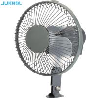 China 8 Inch 24V 24W Metal Car Fan 11.5kg Heavy Duty Truck Bus Cooling Fan for sale