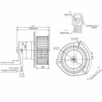China 100Pa 3000rpm Air Conditioner Components for sale