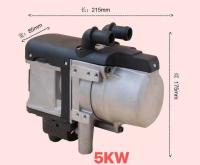 China ISO9001 Aluminum 12V 5KW Water Truck Parking Heater Engine Preheater for sale