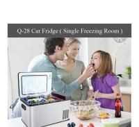 China PCM Plate Shakeproof 28L Automotive Fridge Freezer for sale