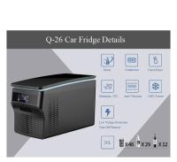 China Vehicle DC 24V 45W R134a 28L Compressor Fridge Freezer for sale