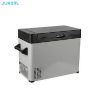 China 50L Dual Room Cooling Freezing Car Mounted Refrigerator for sale