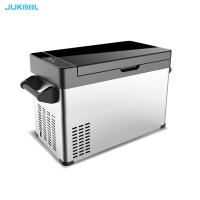 China 60L Compressor Car Freezer AC220V DC12V 24V Portable Refrigerator -20C Dual Zone for sale