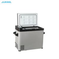 China 60L Compressor Car Freezer AC220V DC12V 24V Portable Refrigerator -20C Dual Zone for sale
