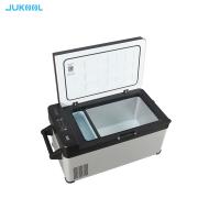 China Compressor Camping 30L DC12V Dual Room Car Mounted Freezer for sale