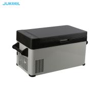 China Compressor Camping 30L DC12V Dual Room Car Mounted Freezer for sale