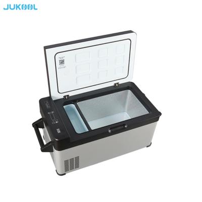 China 38L 12V/24V DC Car Refrigerator R134a Freezer -20°C for Medicine Cooling Outdoor for sale