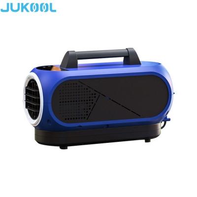 China DC24V Portable Tent Air Conditioner 1100BTU R134a with Bluetooth and USB for sale