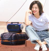 China DC24V Portable Tent Air Conditioner 1100BTU R134a with Bluetooth and USB for sale