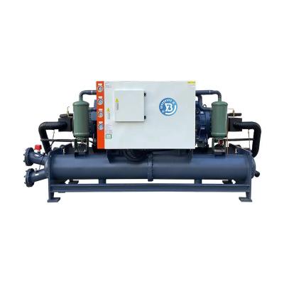 China BZY-140WS Water Cooled Screw Chiller 210kW Cooling Capacity for Industrial Mold Cooling Applications for sale
