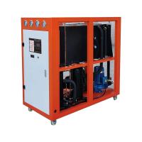 China 30KW Portable Industrial Water Chiller with Heating Function | 380V/220V/415V | 12 m³/h Flow Rate for sale