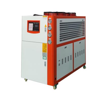 China 10HP Air Cooled Industrial Water Chiller 30KW Cooling Capacity for Plastics and Chemical Processing for sale