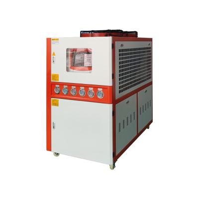 China 15HP Air Cooled Industrial Chiller 45KW with 304 Stainless Steel Evaporator for Printing Equipment Cooling for sale