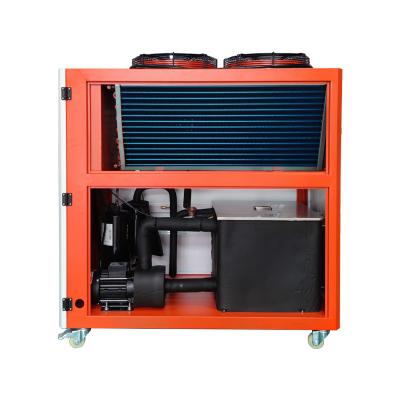 China 9 Ton Air Cooled Industrial Chiller with 380V Power and 6 m³/h Water Flow for Manufacturing and Processing for sale