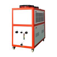 China 15kW Air Cooled Chiller 380V 3PH Portable Industrial Cooling Unit 5HP for sale