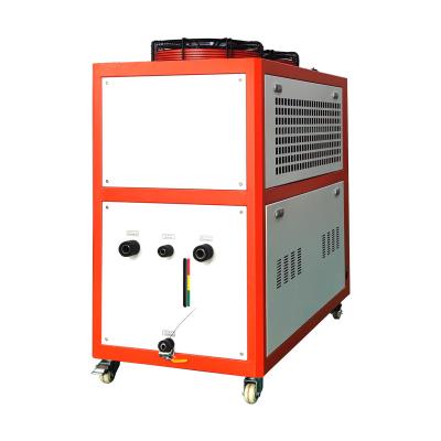 China 15kW Air Cooled Chiller 380V 3PH Portable Industrial Cooling Unit 5HP for sale