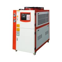 China Vortex Portable Chilled Water System 20HP R404A Chiller 15KW for sale