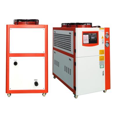 China Portable 5 HP Air Cooled Water Chiller 15KW Cooling Capacity with Inverter Technology for sale