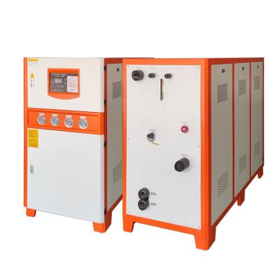 China 20 Ton Laboratory Water Chiller 60KW Capacity with Siemens PLC Controller for Industrial Cooling for sale