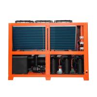 China Industrial Air Cooled Chiller 380V 18kW 6HP Dual Compressor Electroplating Cooling System for sale