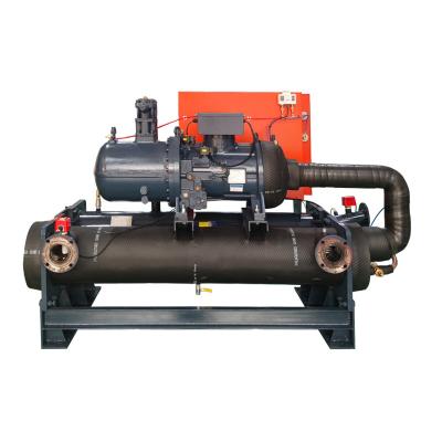 China BZY-60WS Water Cooled Screw Chiller 210kW for Injection Molding Machines with R404A Refrigerant for sale