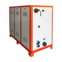 China 150KW 50HP Water Cooled Industrial Chiller with PLC Control - Low Noise 2100×1800×1850mm Dimensions for sale